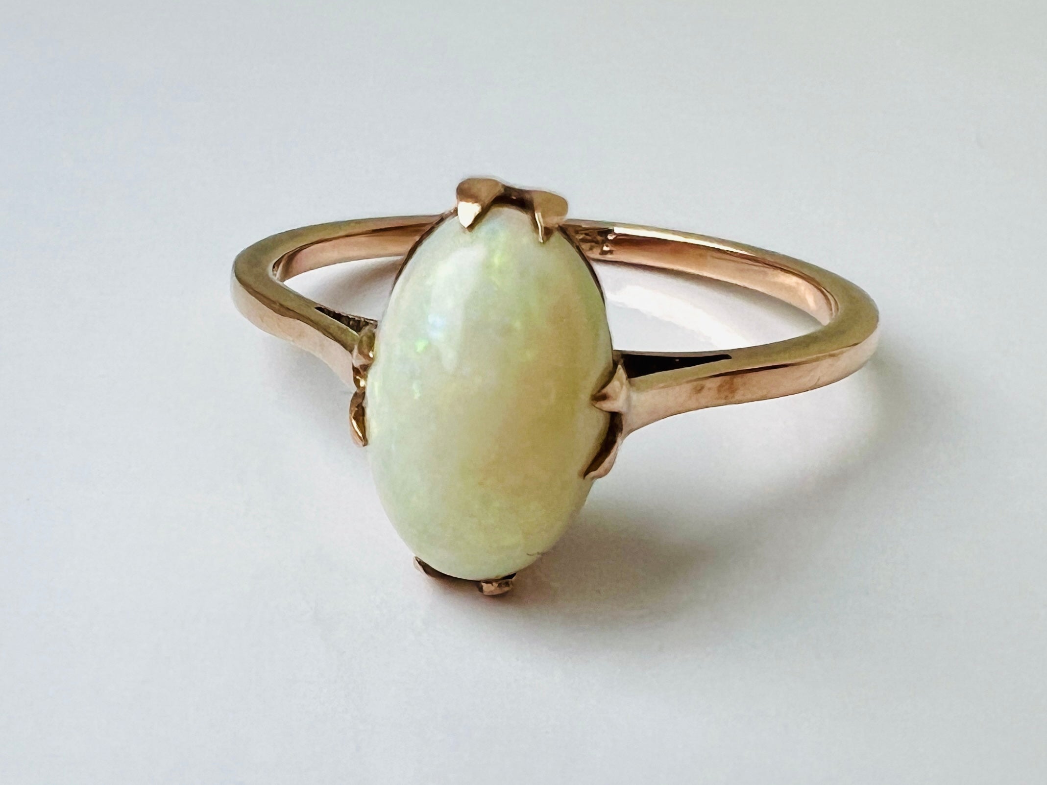 Antique 9ct Gold Opal Ring – Ring-Life